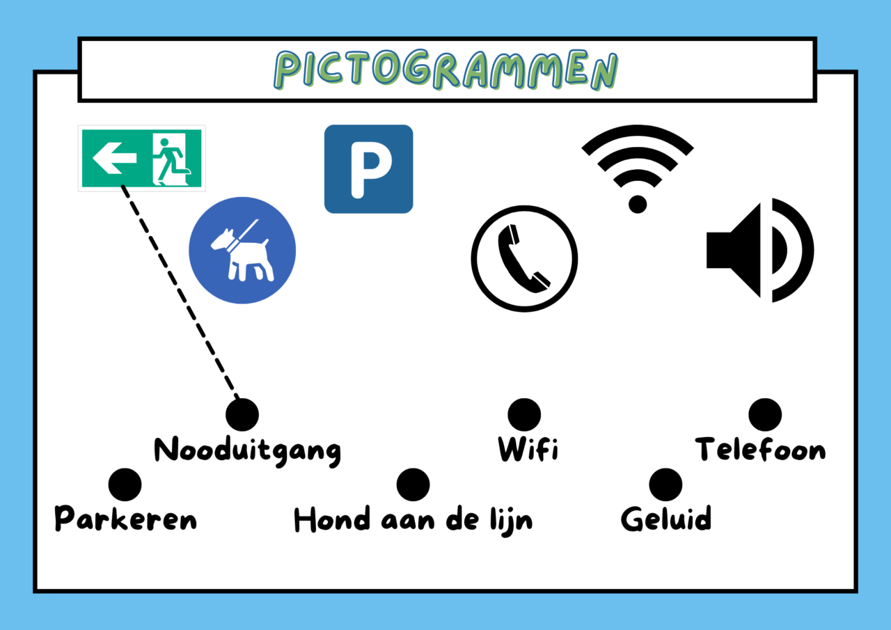 Pictogrammen – werkblad | Juf Jasmijn over onderwijs